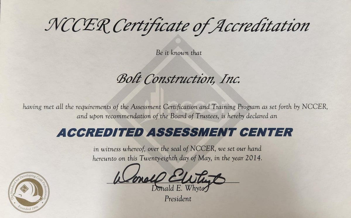 Construction Safety | Bolt Construction